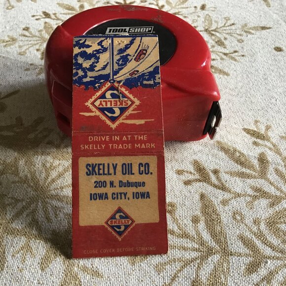 Shell Products | Other | Matchbook Cover Skelly Oil Co In Iowa City ...